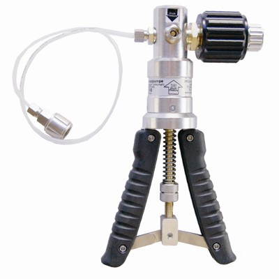 Calibration Hand Pump performance depends on test volume