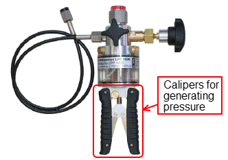 PGS700 High Pressure Calibration Hand Pump