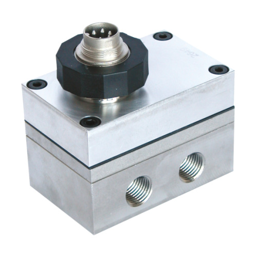 Measuring negative pressure using a positive differential pressure range
