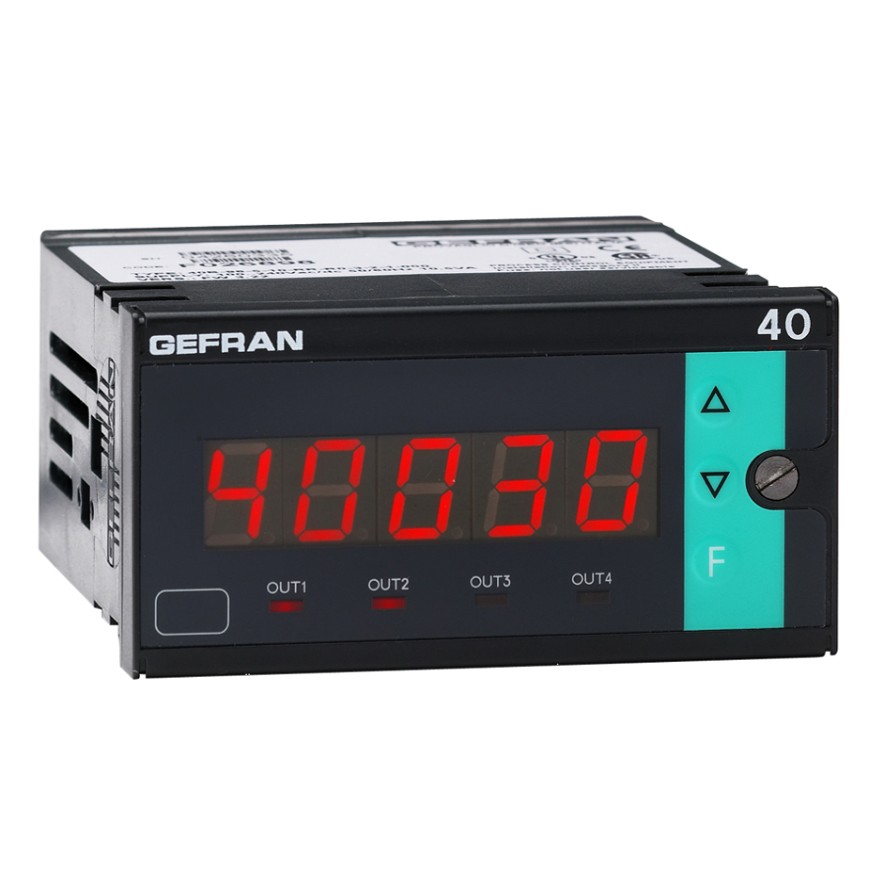 40B96 Strain Gauge Readout with Process Alarm Relays