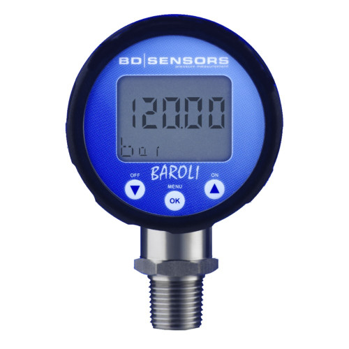 50 KPa Absolute Vacuum Air Pressure Gauge With 1 4 NPT Male Fitting 50 KPa Absolute Vacuum Air Pressure Gauge With 1 4 NPT Male Fitting