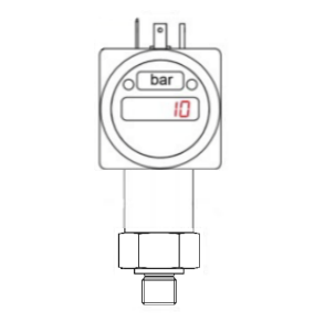 600 bar, 9000 psi, 600 kg/cm2, 60 MPa Range 4-20 mA Output Pressure Sensors
