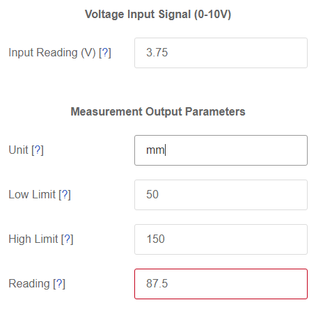 0-10V Signal to Measurement Reading Converter