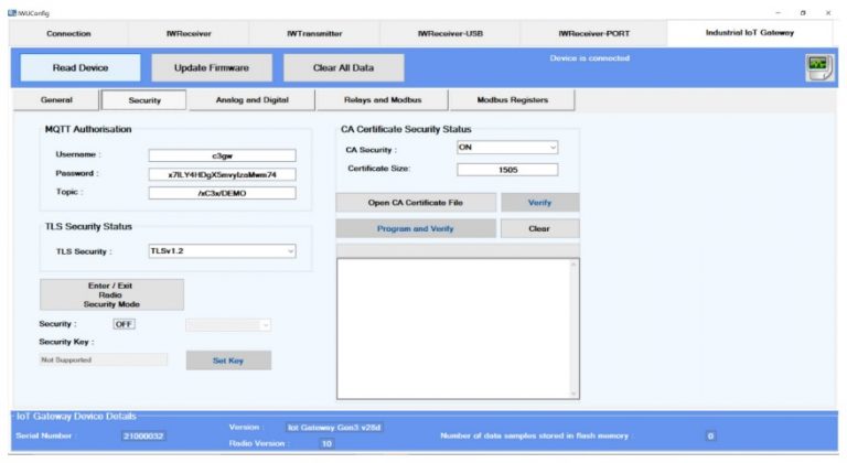 IoT Gateway Wireless Sensors to 2G 3G 4G Modem Receiver
