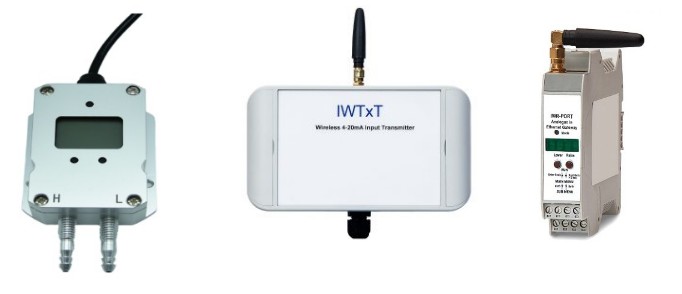 HVAC Pressure Sensors for Air Flow Monitoring and Filter Status